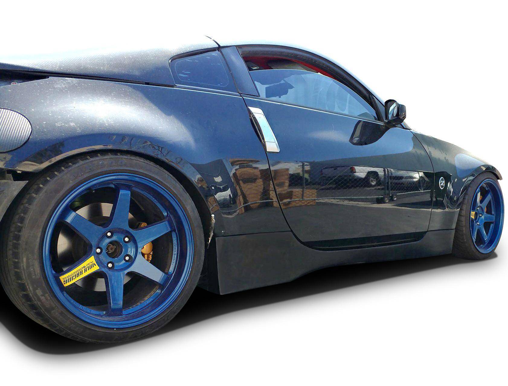 Polyurethane Nissan 350Z 2003-2008 Side Skirts | KBD Body Kits